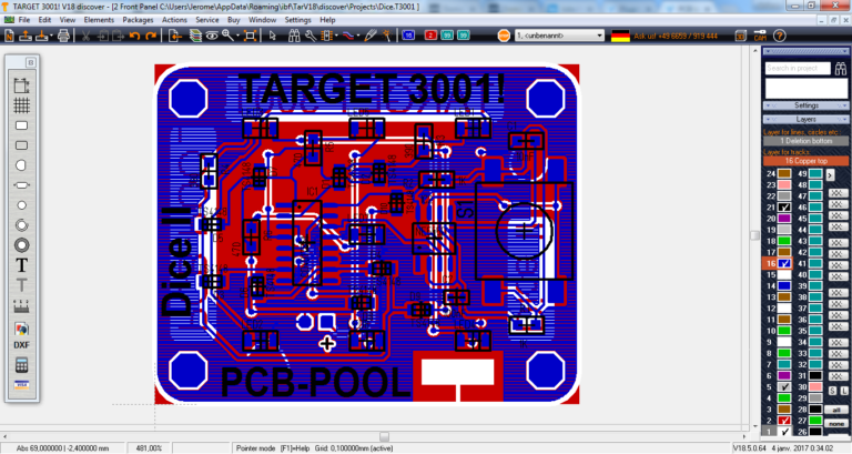 target3001 pcb example | From Idea to IoT